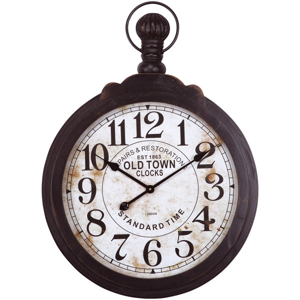Trent Austin Design® Maness Wood Wall Clock & Reviews | Wayfair