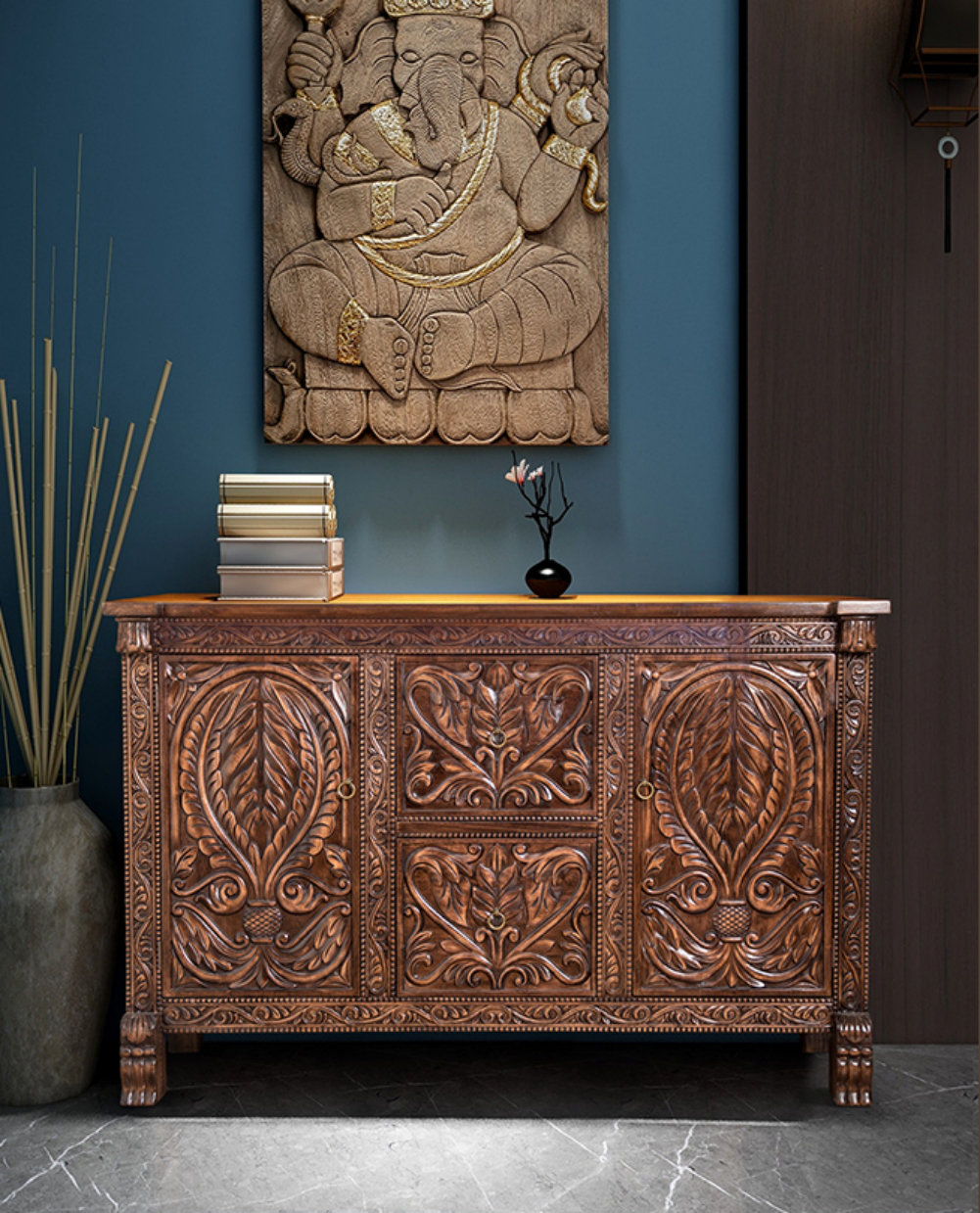 Dream cabinet Southeast Asian Style Solid Wood Porch Cabinet - Wayfair ...