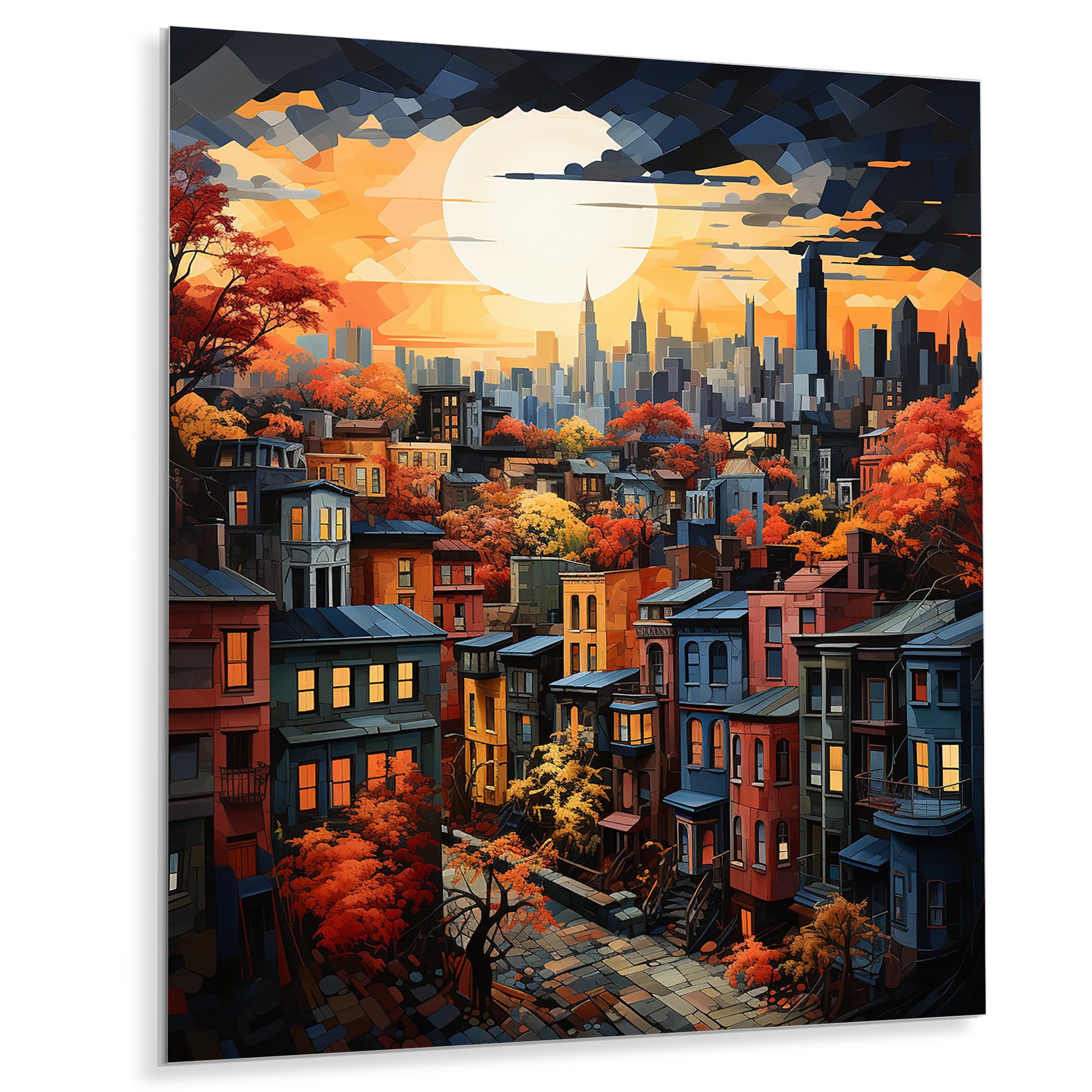 Winston Porter Harlem Renaissance Revival II - Cityscapes Metal Wall ...
