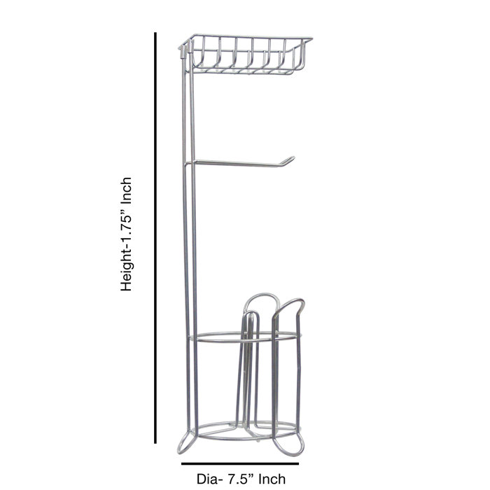 NU Steel Freestanding Toilet Paper Holder & Reviews | Wayfair