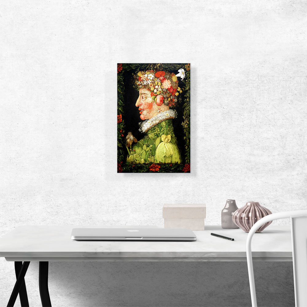 ARTCANVAS Spring 1573 by Giuseppe Arcimboldo - Wrapped Canvas Graphic ...