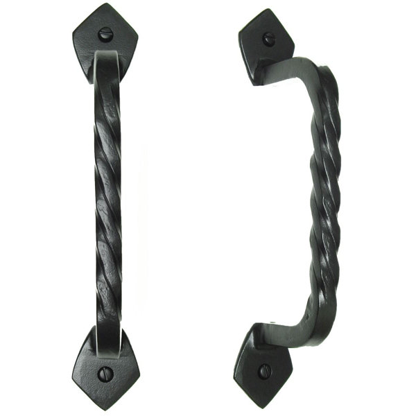 Acorn Hammered Square Bar Pull Plate - Wayfair Canada