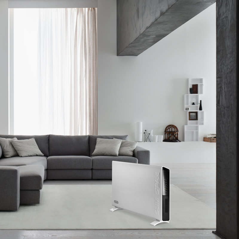 De'Longhi SlimStyle Digital 1500W Convection Panel Heater with Dual Fan ...