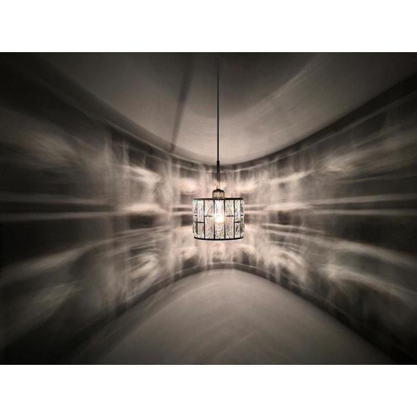 Hokku Designs Modern Crystal Pendant Ceiling Light Fixture With ...