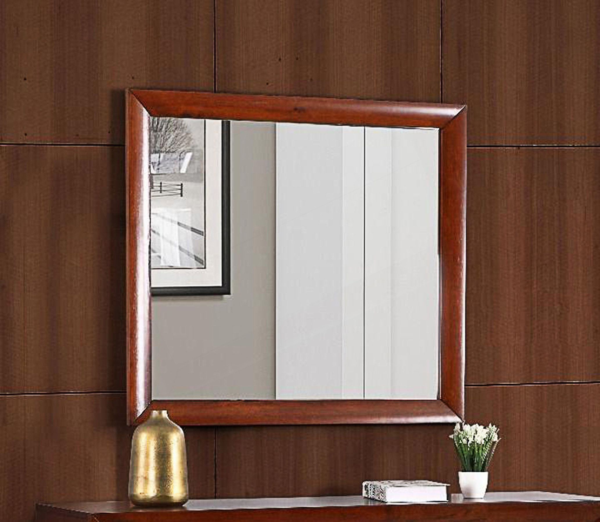 Alcott Hill® Mirror With Low Distortion Glass | Wayfair