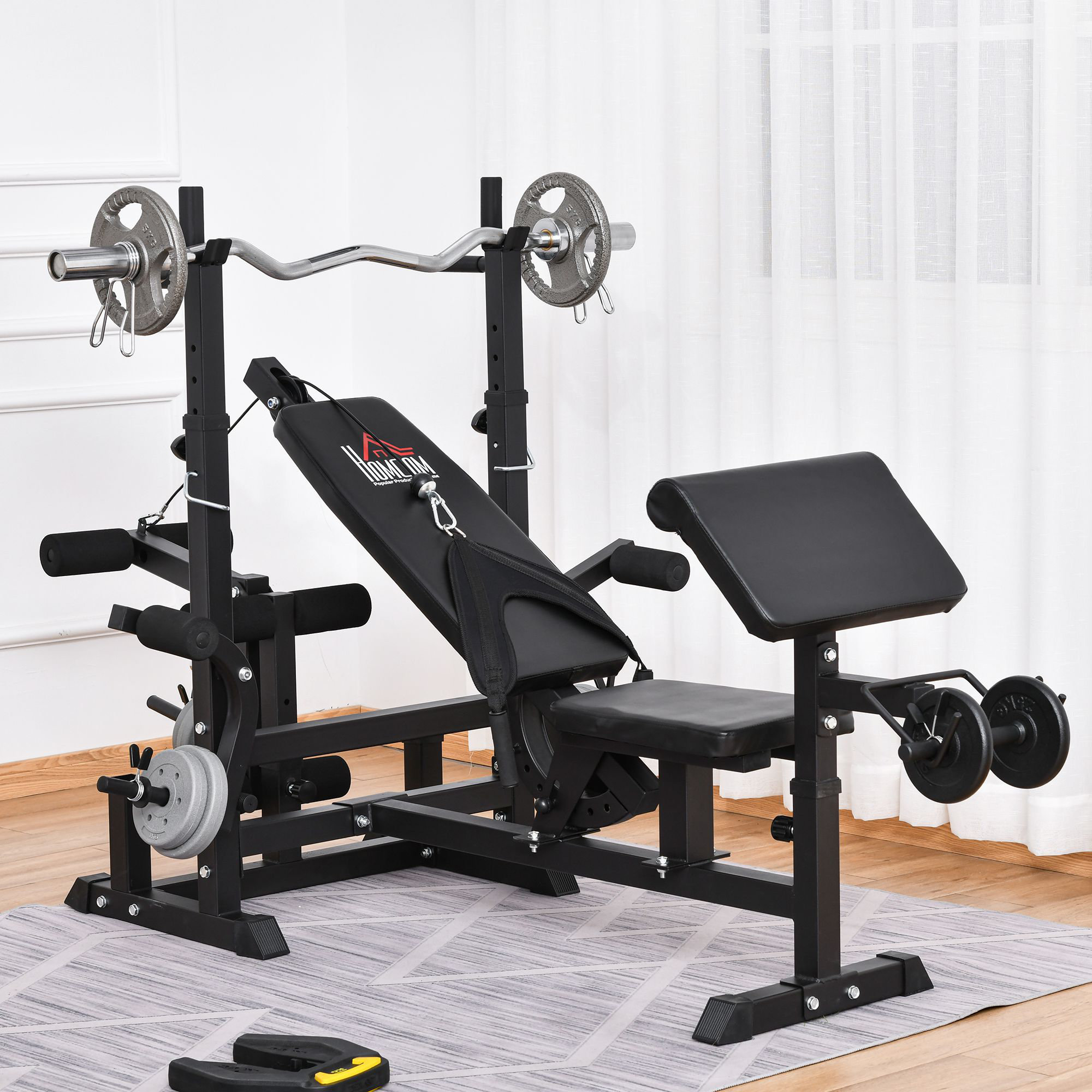 HOMCOM Weight Bench | Wayfair.co.uk