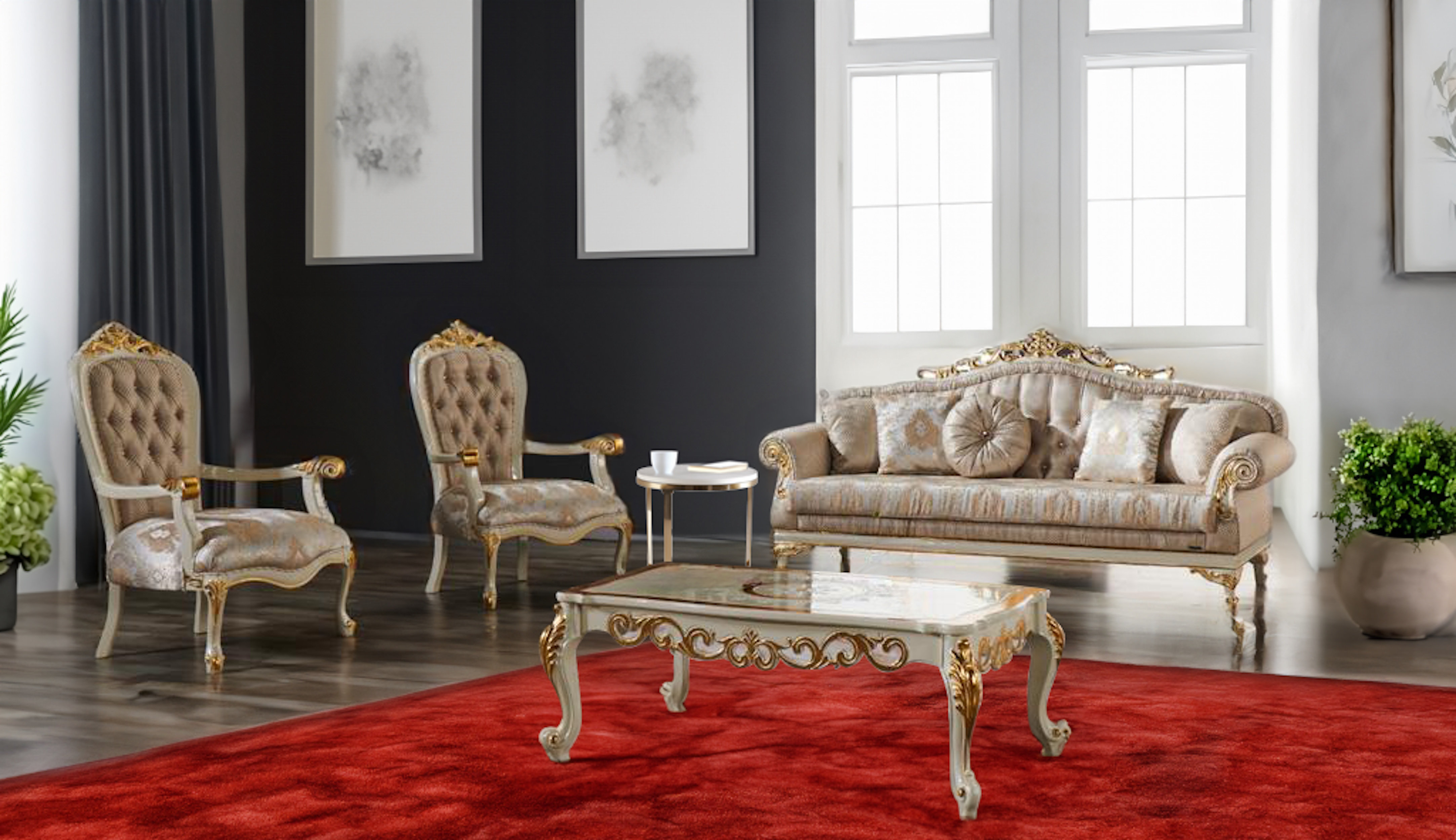 Bayou Breeze Bibbee 3 - Piece Living Room Set | Wayfair