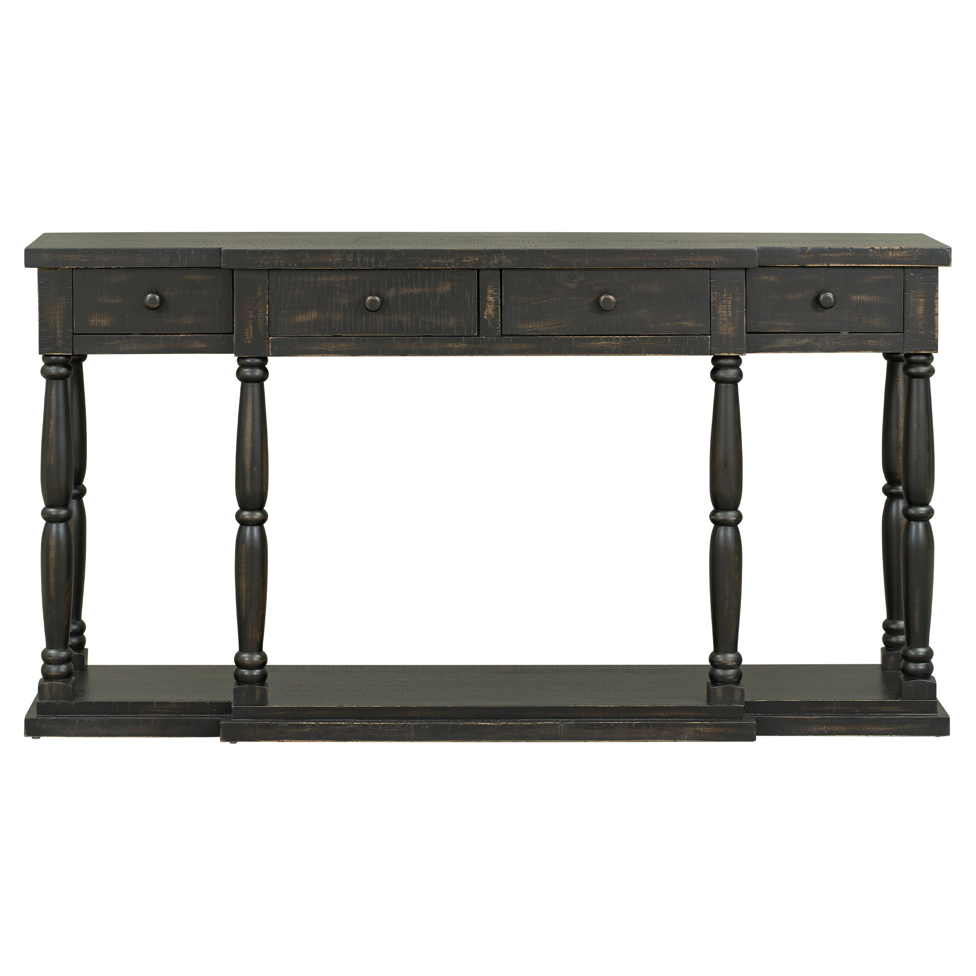 One Allium Way® Retro Senior Console Table For Hallway Living Room ...