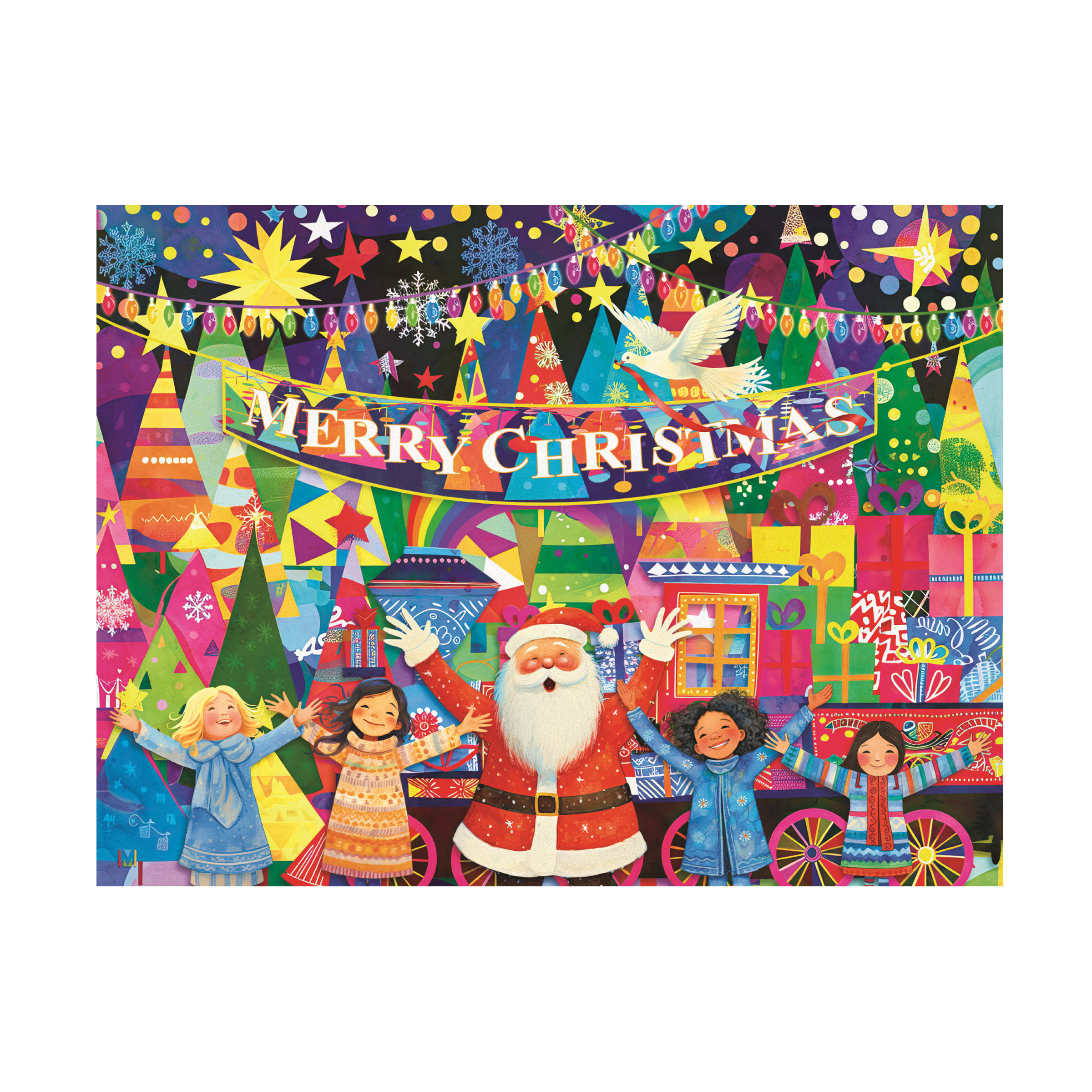 Winston Porter Michael David Ward Christmas Joy Canvas Art | Wayfair