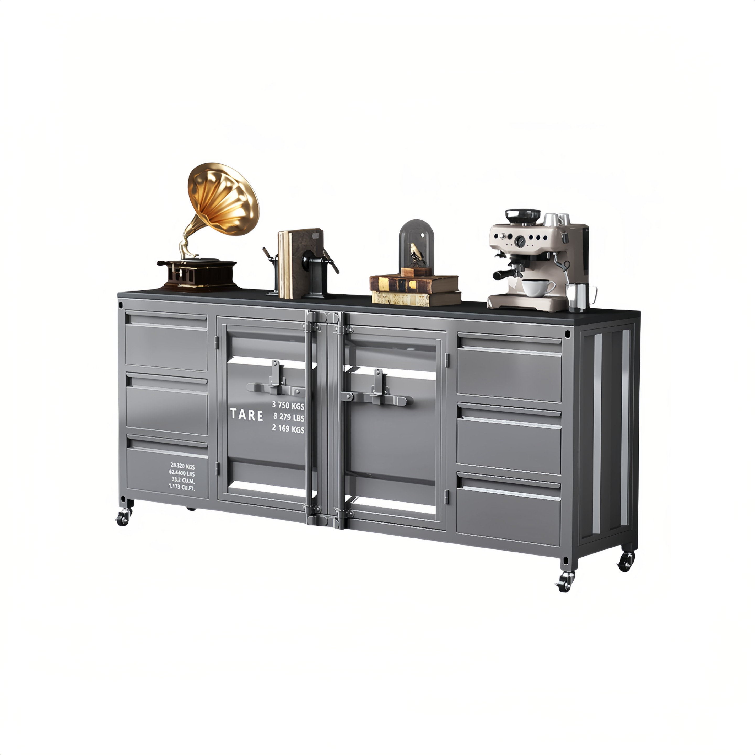 17 Stories Industrial style iron workbench - Wayfair Canada