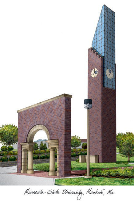 Campus Images NCAA Minnesota State University Mankato Photographic ...