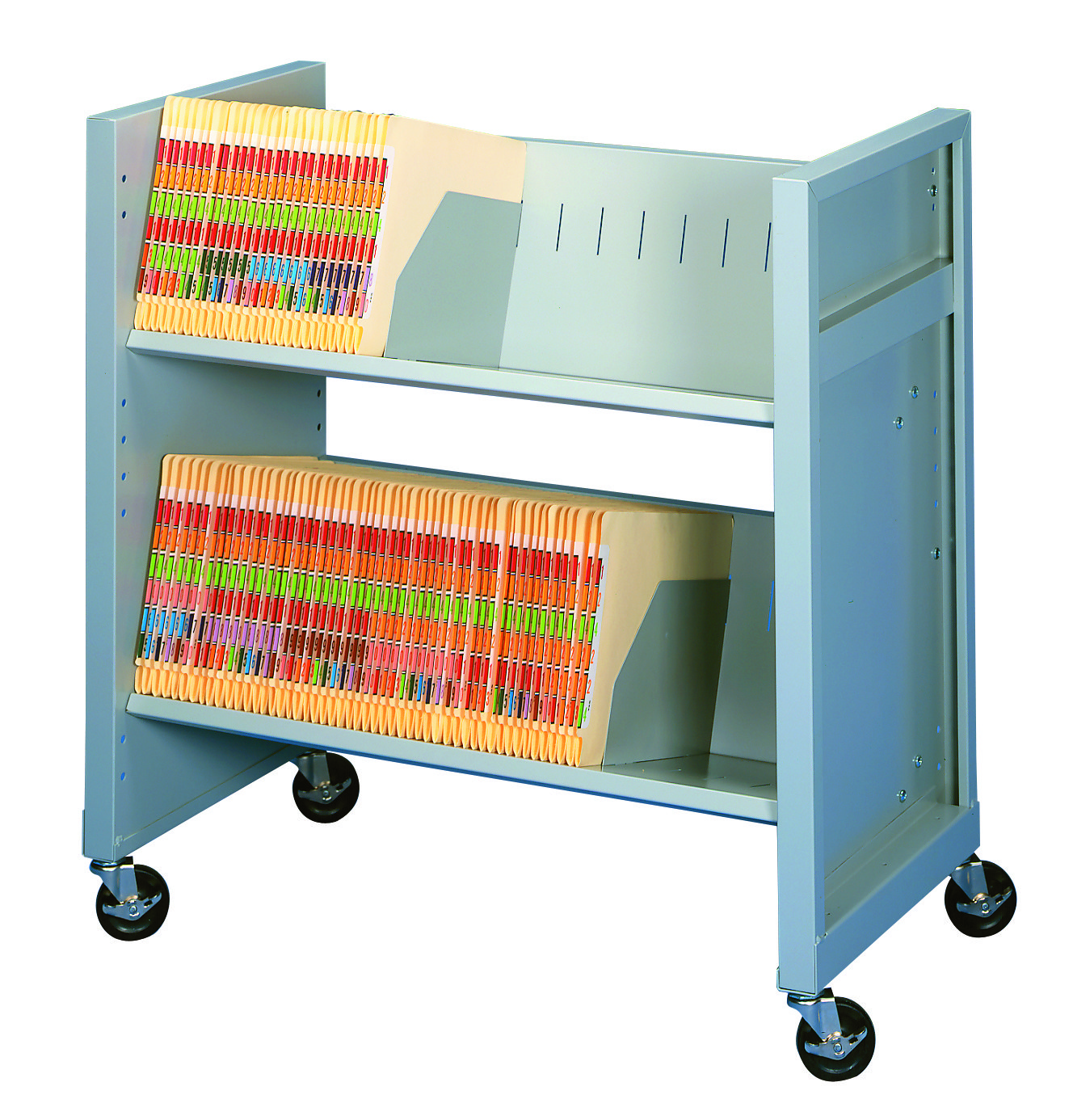 Datum Storage Basic Sloped-Shelf File Cart | Wayfair