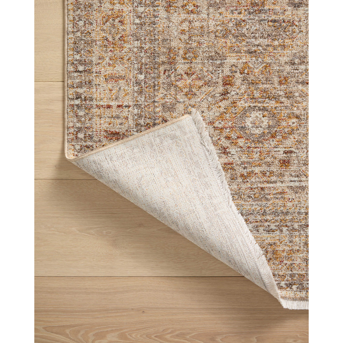 Angela Rose x Loloi Blake Oatmeal / Spice Area Rug & Reviews | Wayfair