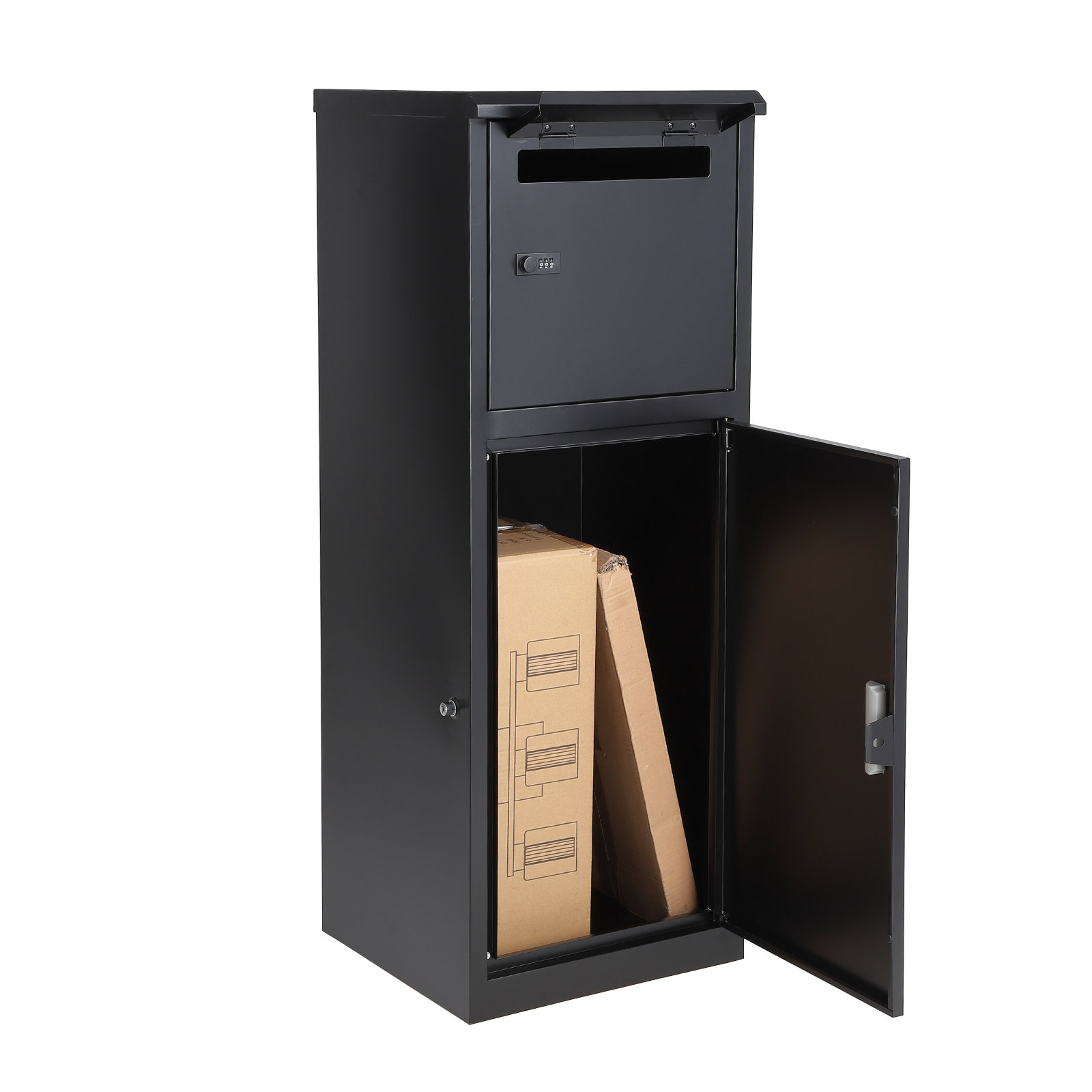 Zstar Large Package Delivery Drop Box, 16.1"X15.7"X43.5", IPX3 ...