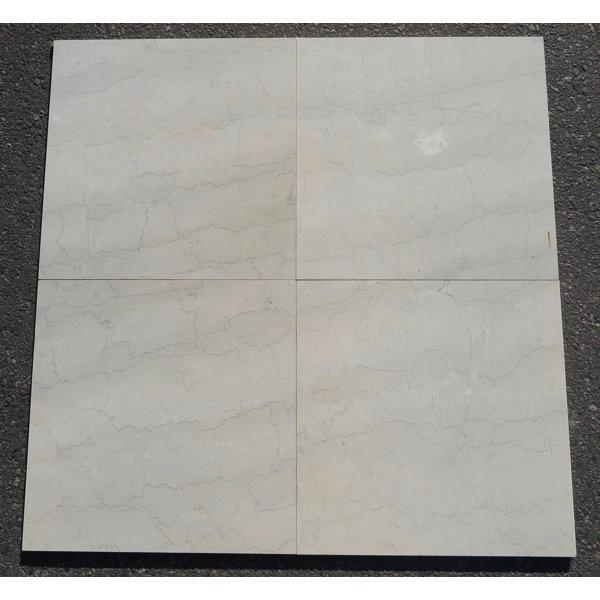 Stone & Tile Shoppe, Inc. Jania 18'' x 18'' Marble Marble Look Wall ...