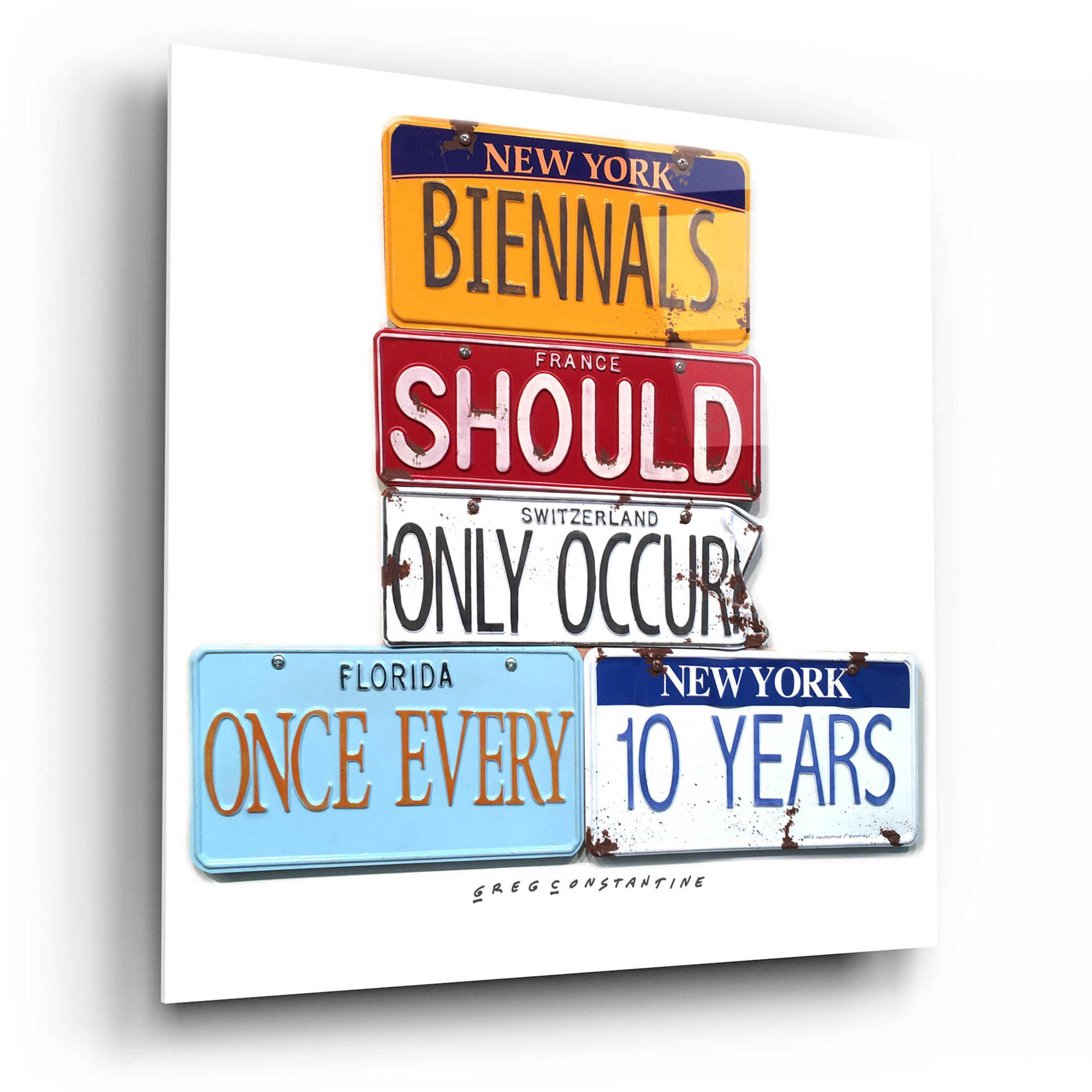 Trinx Latitude Run® 'Biennials 10 Every Years' By Gregory Constantine ...