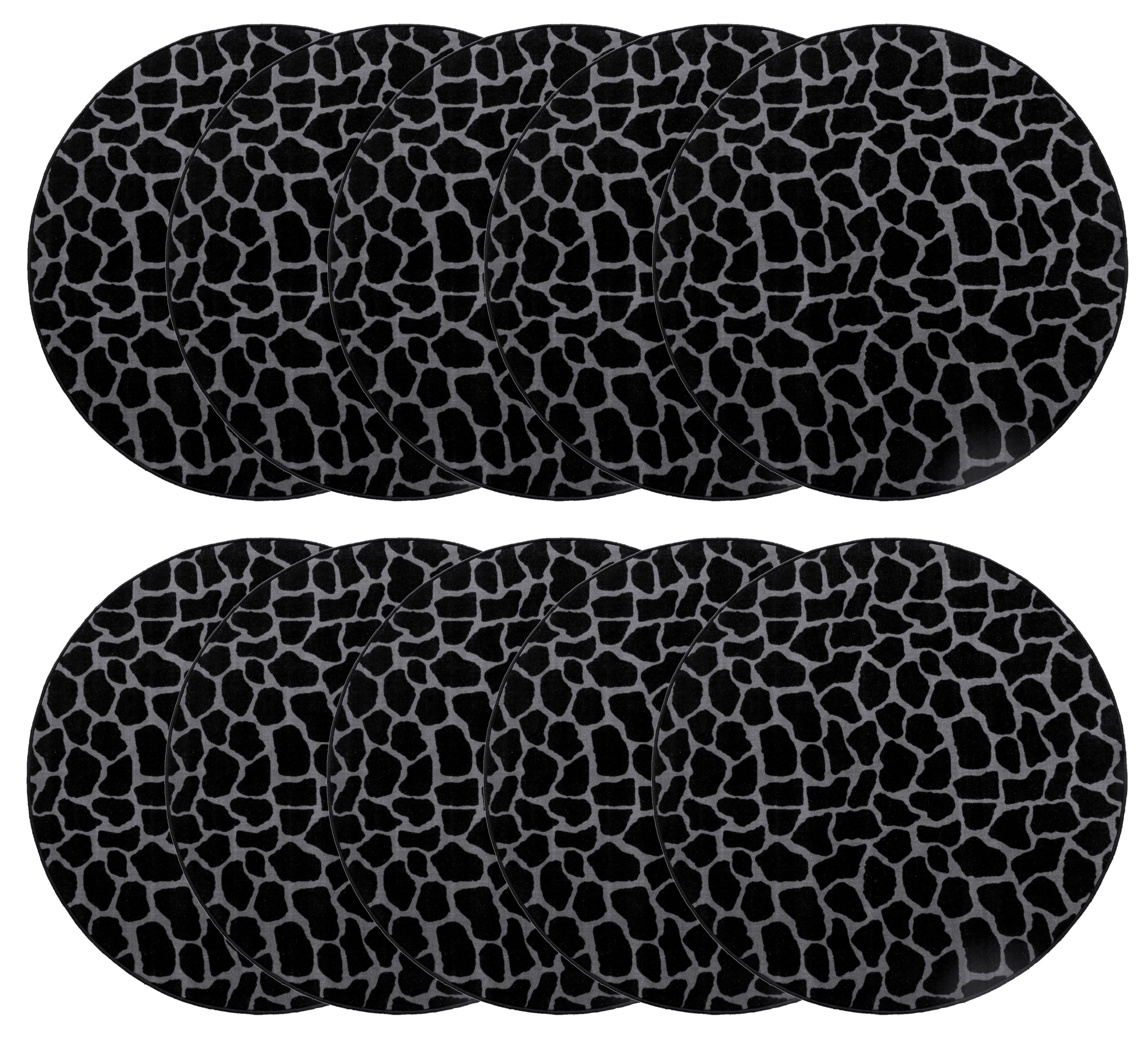 Dakota Fields Benjamyn Animal Print Machine Made Tufted Nylon Area Rug ...