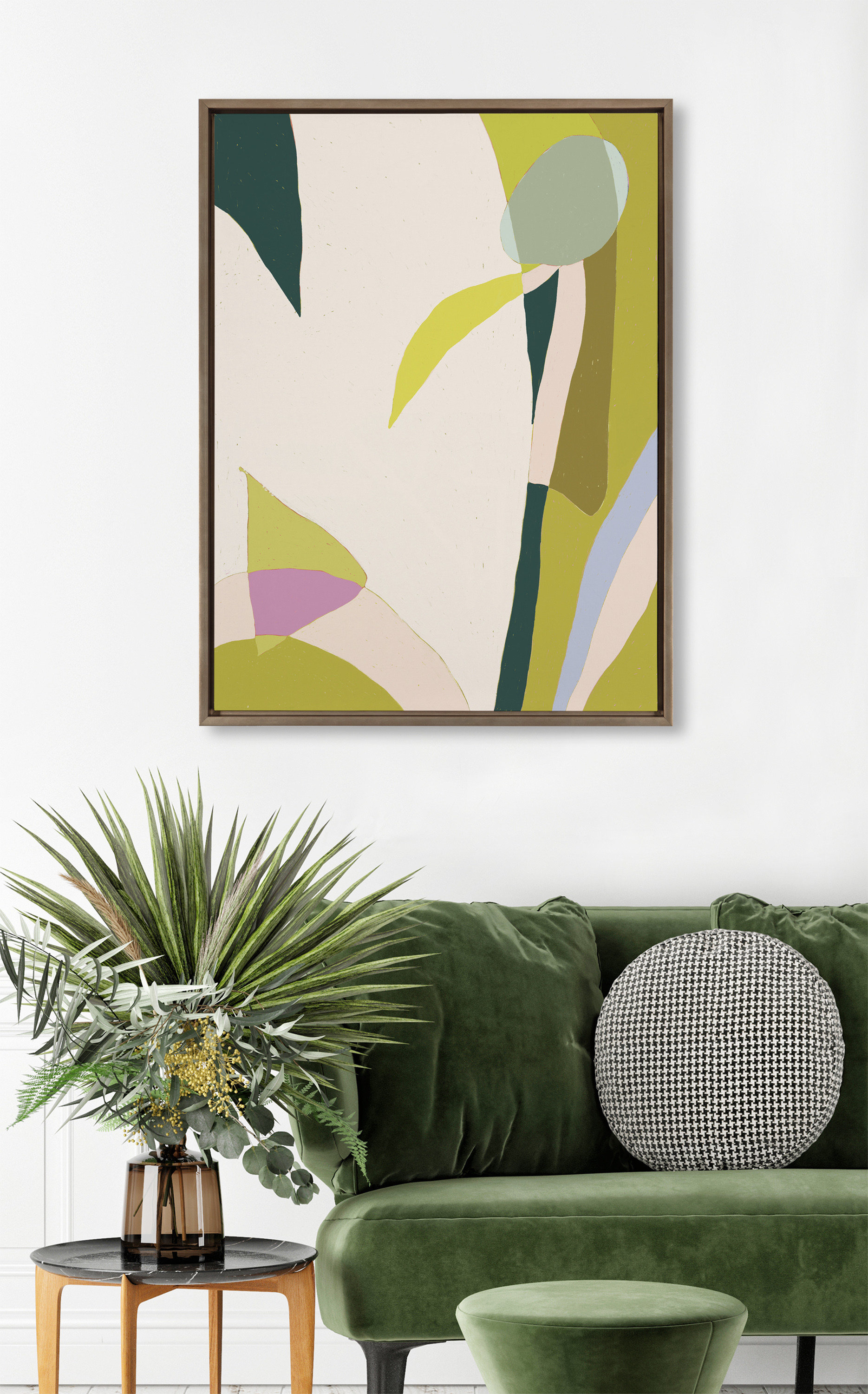 Orren Ellis Delight In The Moment 5 Framed On Canvas by Alicia Schultz ...