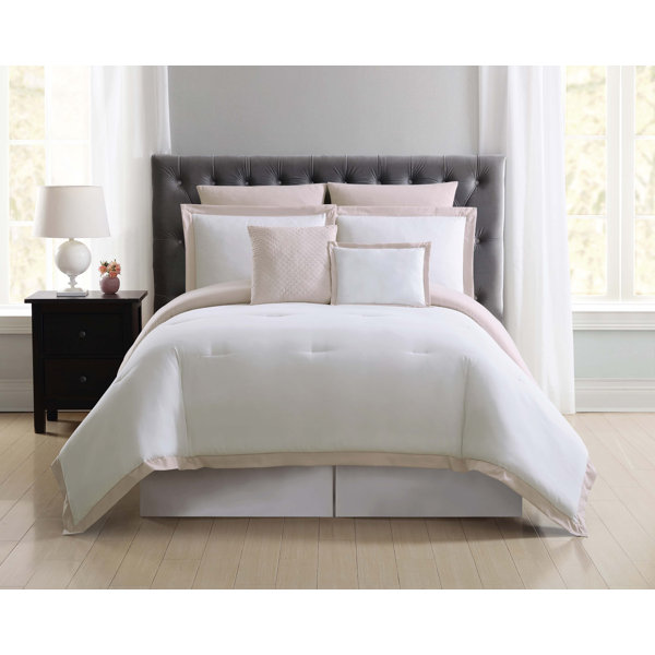 Truly Soft Everyday Microfiber Modern & Contemporary 7 Piece Comforter ...
