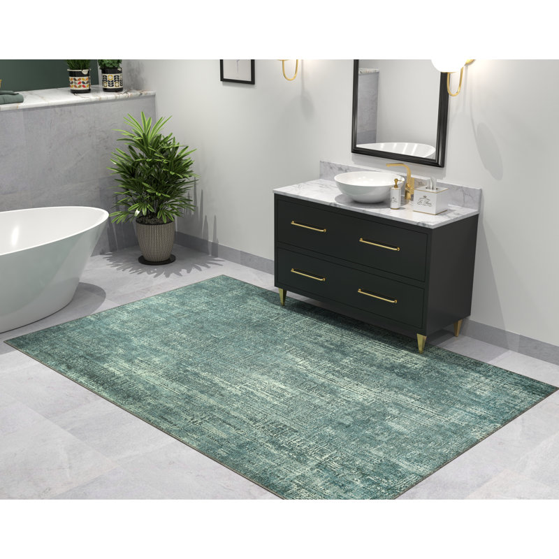 Trent Austin Design® Pomonok London Teal Elements Area Rug & Reviews ...