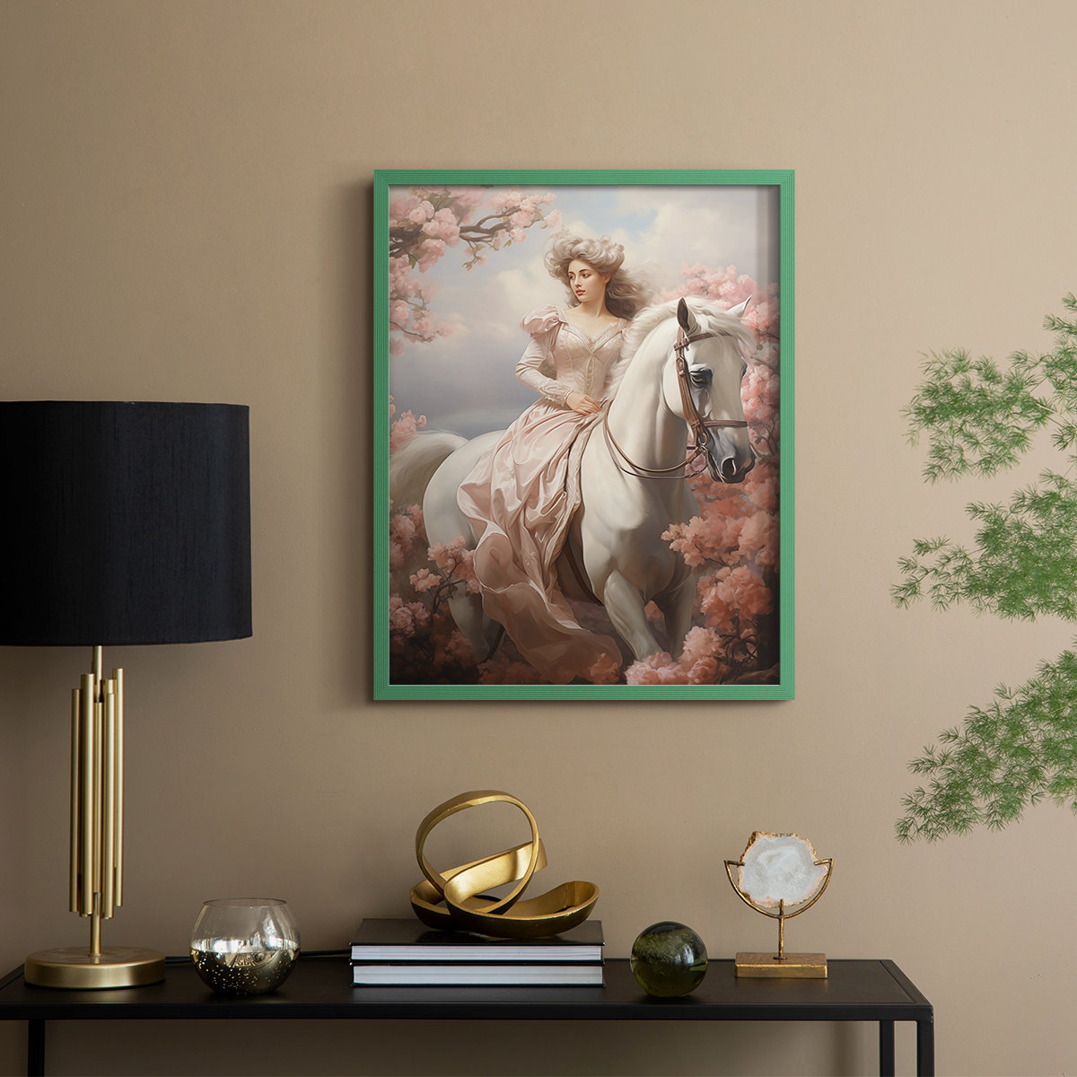 Charlton Home® WOMEN Series CMLVI Framed Print - Solid Wood | Wayfair