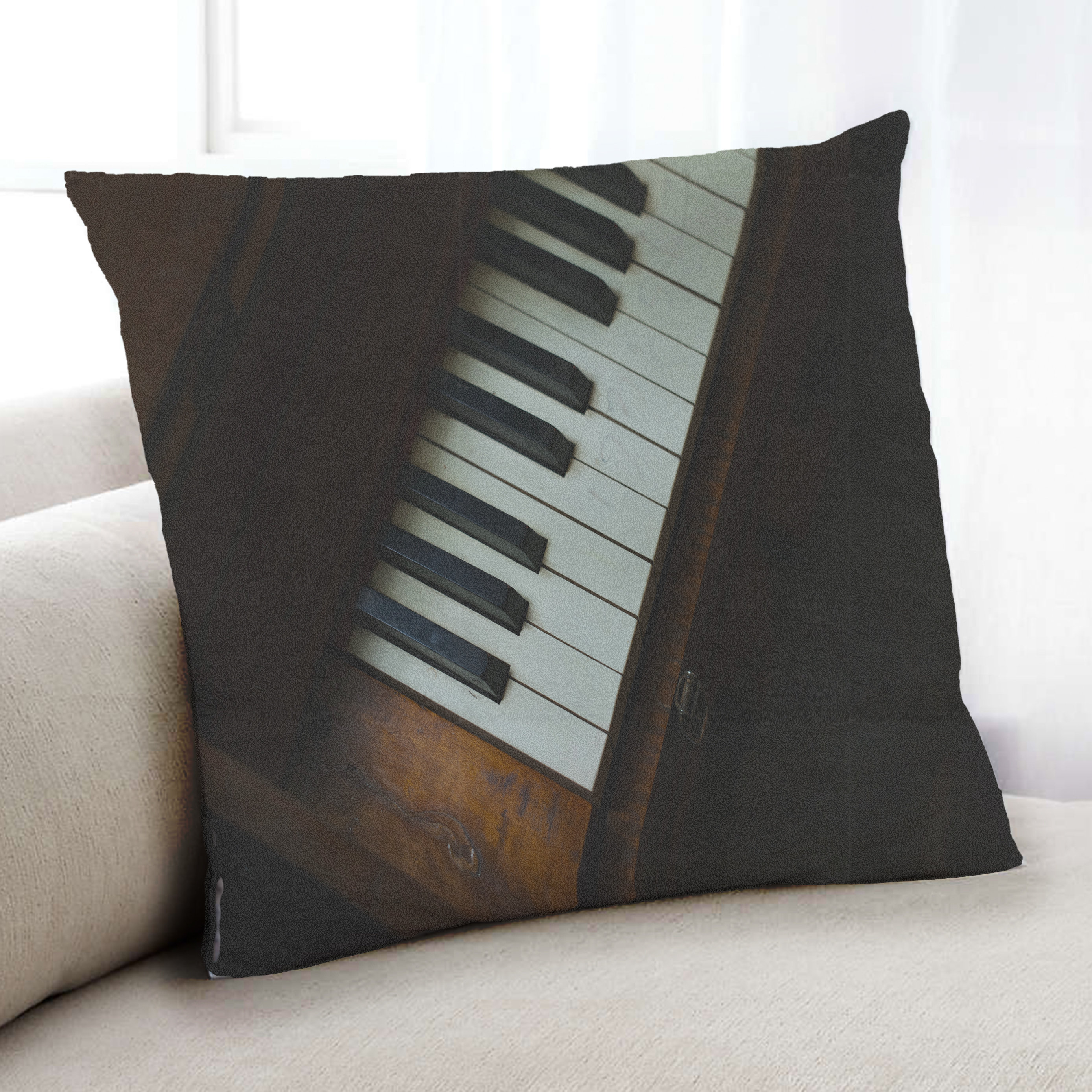 Rug Tycoon Music Piano 15 Throw Pillow | Wayfair
