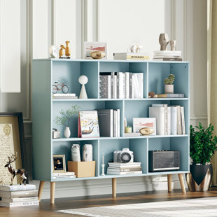 Blue Bookcases You'll Love | Wayfair