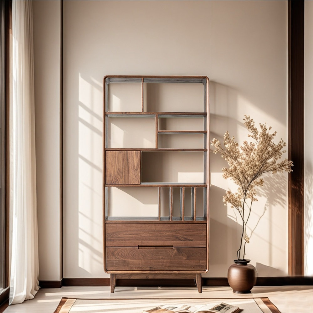 Kaoloupin North American style bookcase | Wayfair