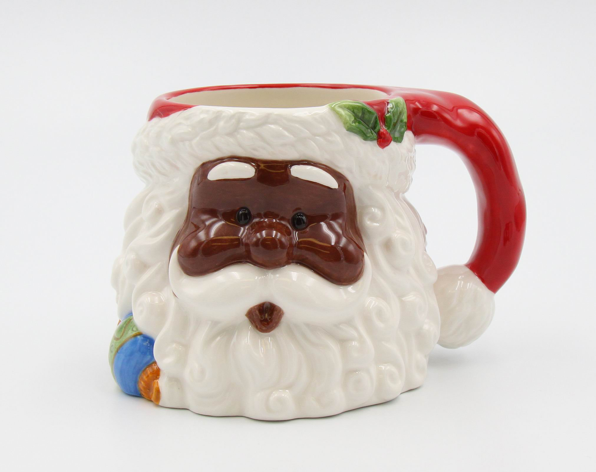 The Holiday Aisle® Dillard African American Santa Coffee Mug & Reviews ...