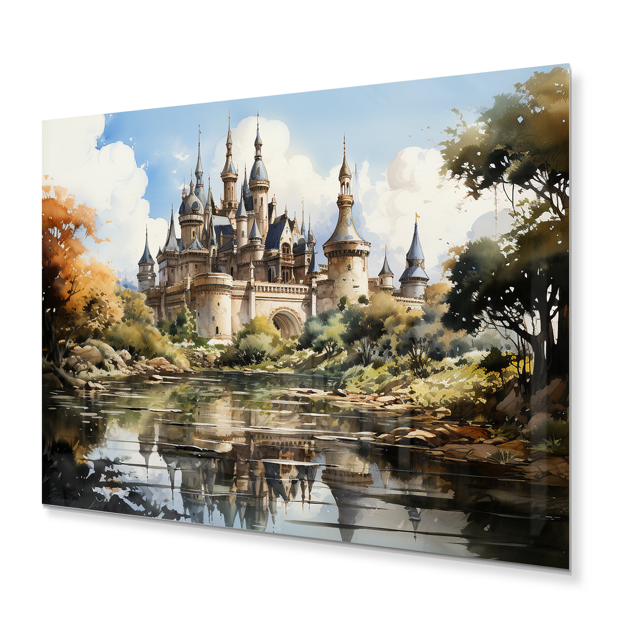 Red Barrel Studio Castles Enchanted Stronghold VI - Architecture Metal ...