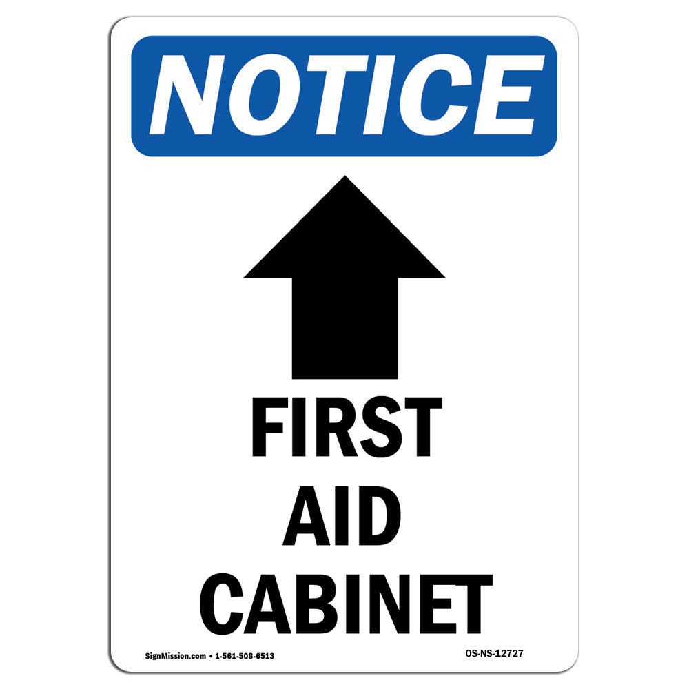 SignMission First Aid Cabinet Sign | Wayfair