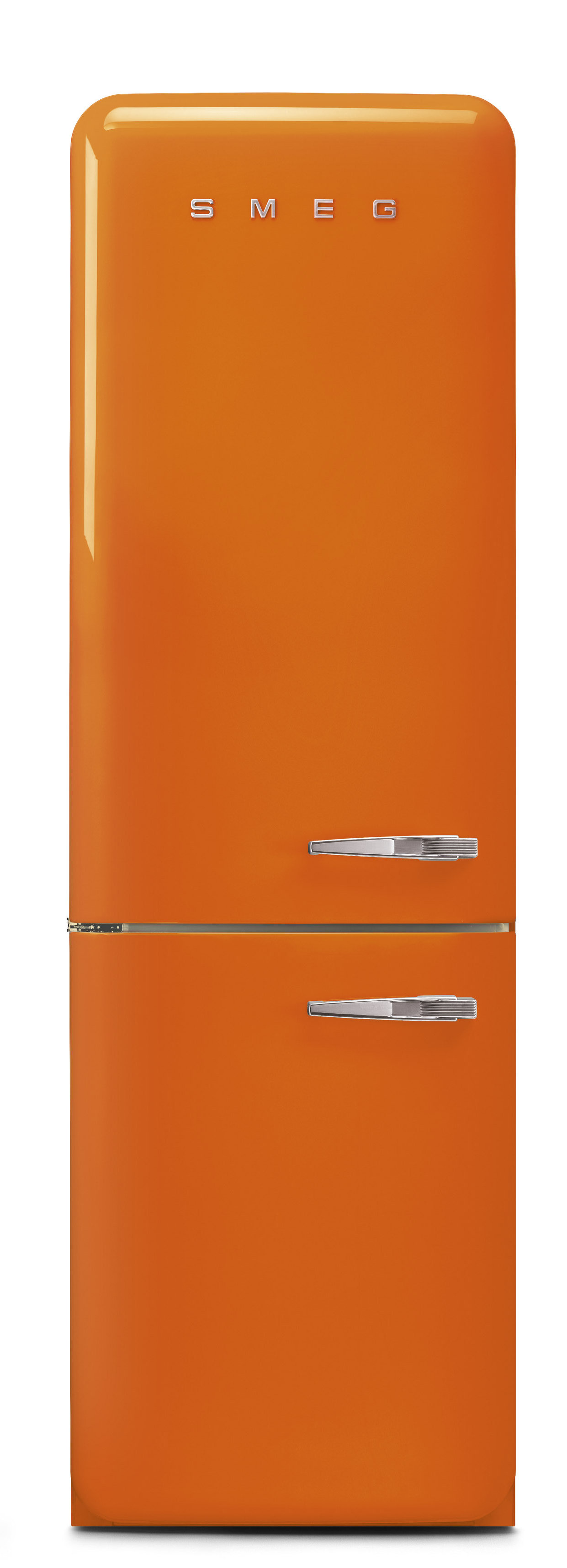 SMEG 50s Style 24" Bottom Freezer 12.8 cu. ft. Energy Star Refrigerator ...