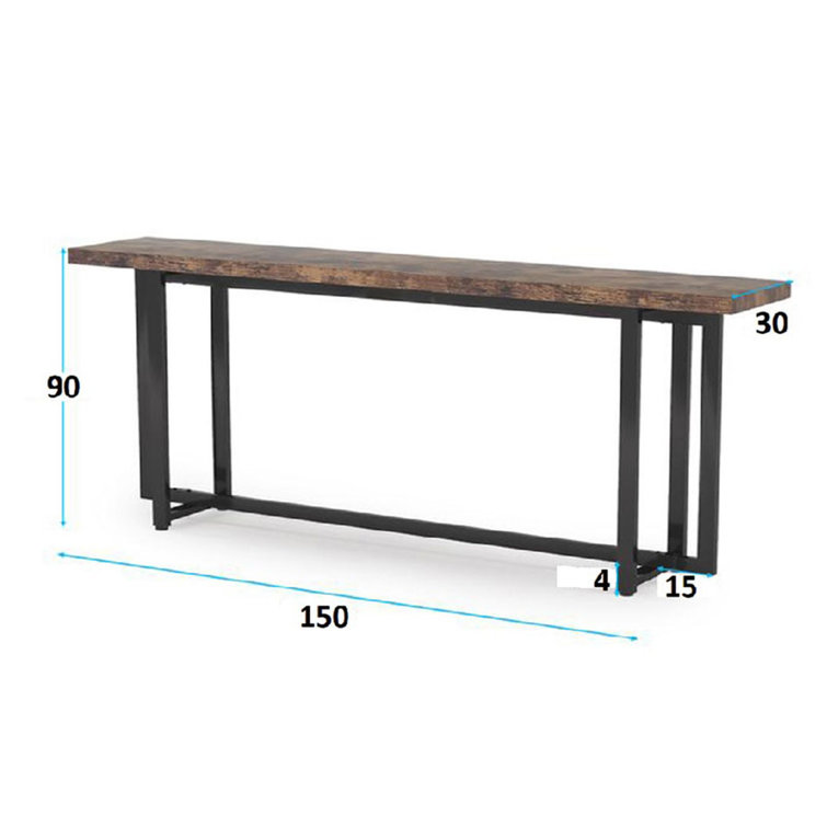 Borough Wharf Rautiola 150cm Console Table | Wayfair.co.uk