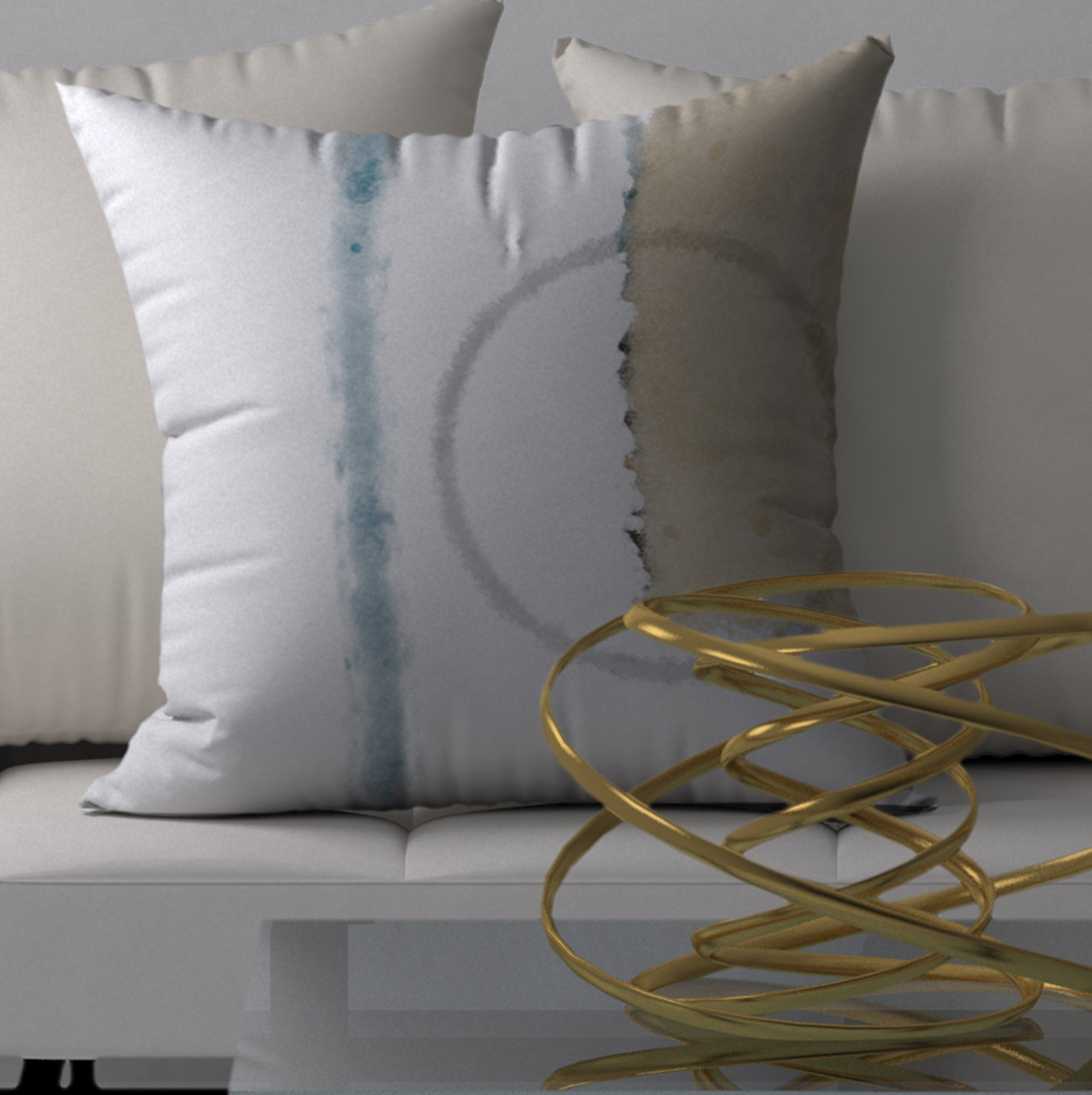 LeRoi Products Pamper Symphony Modern Contemporary Decorative Throw ...