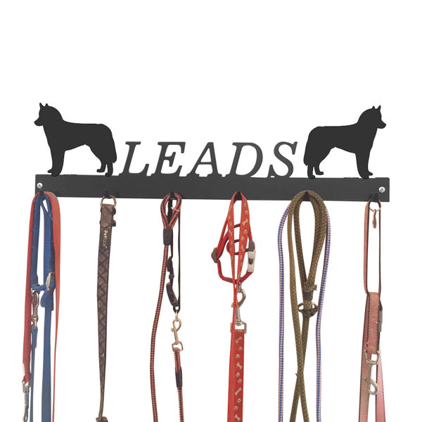 Latitude Run Altamont Steel Wall 6 - Hook Wall Mounted Coat Rack ...