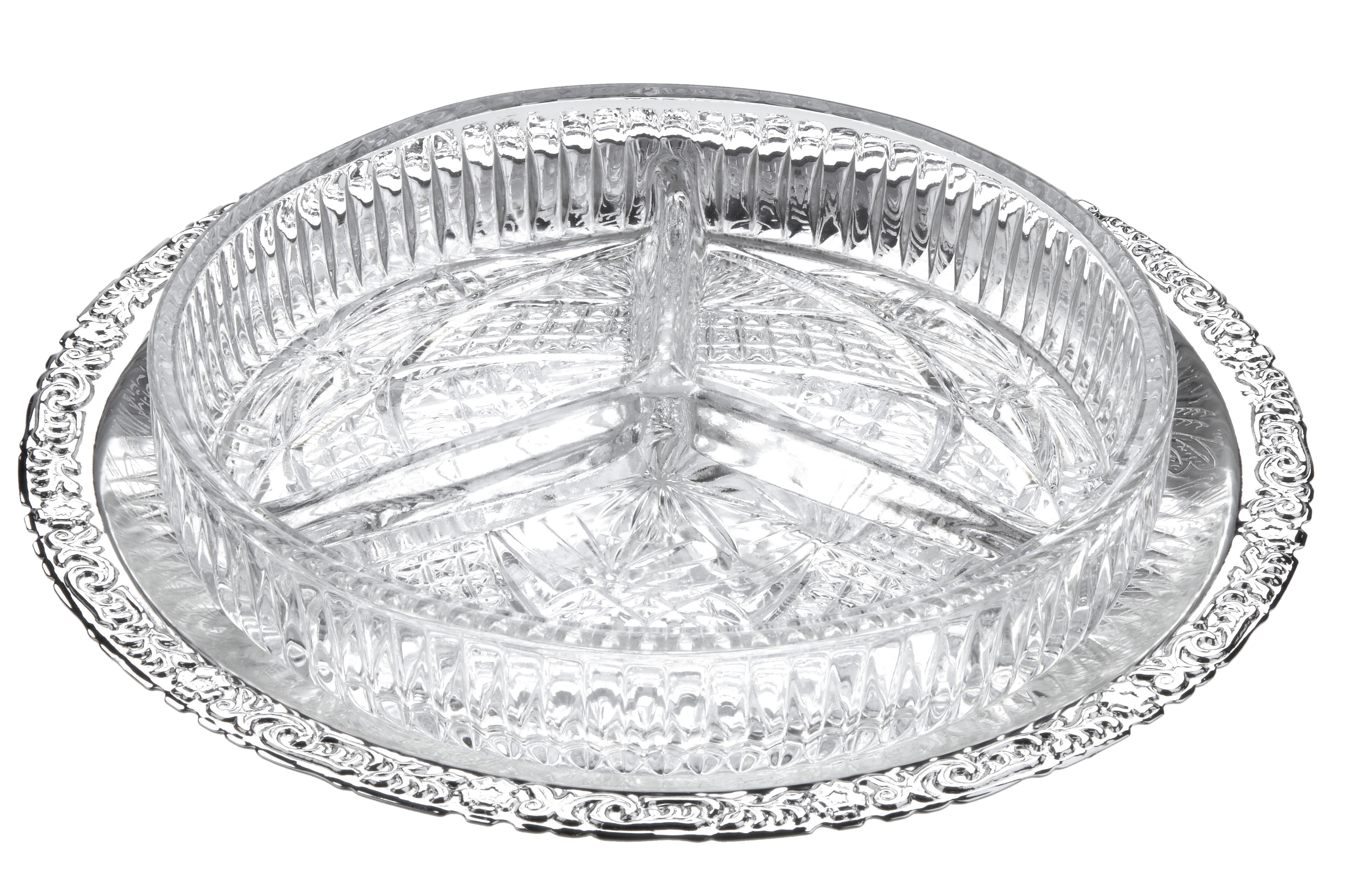 Corbell Silver Company Queen Anne Order Serving Tray | Wayfair