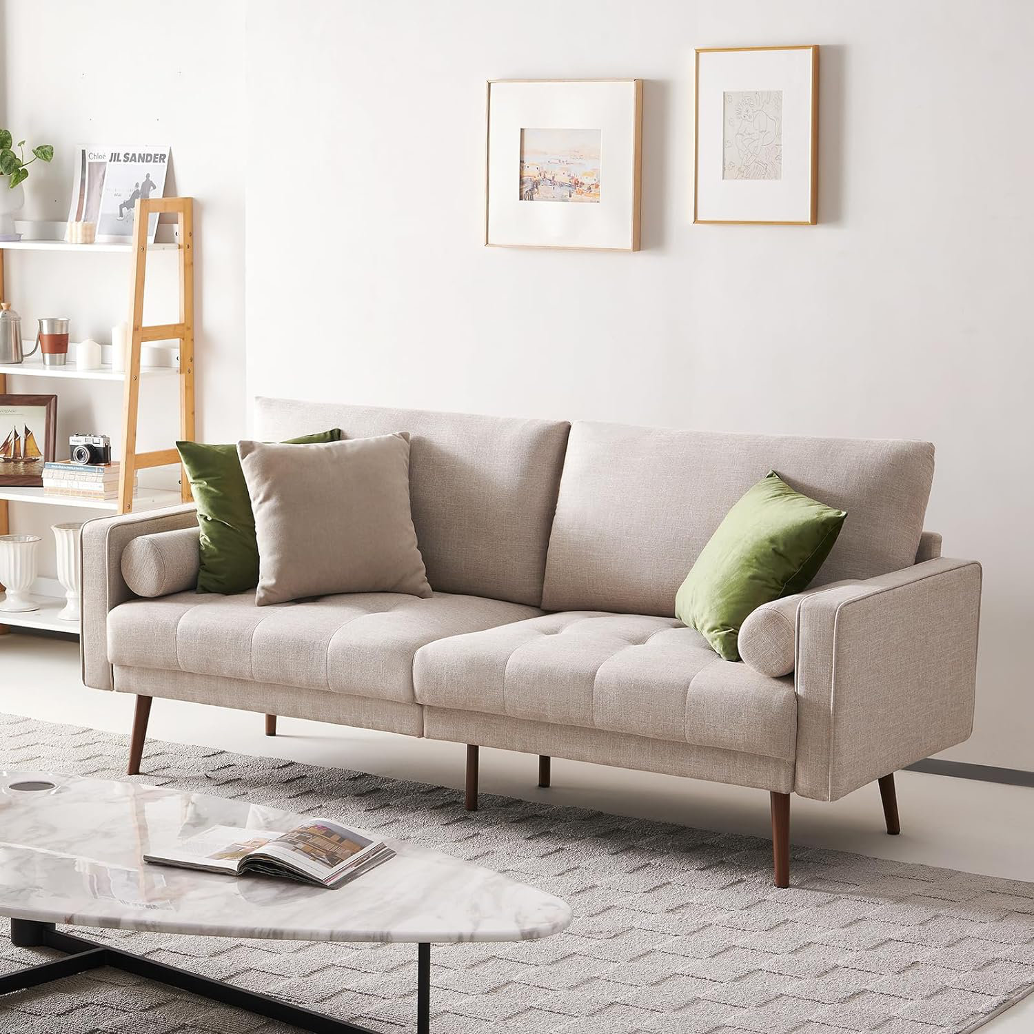 George Oliver Kylis 73'' Recessed Arms Sofa | Wayfair