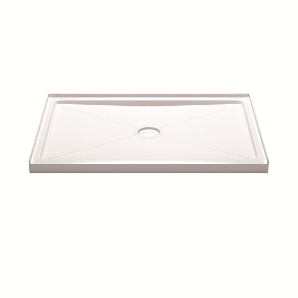 Proflo 60" W x 42" D Rectangular Single Shower Base & Reviews | Wayfair