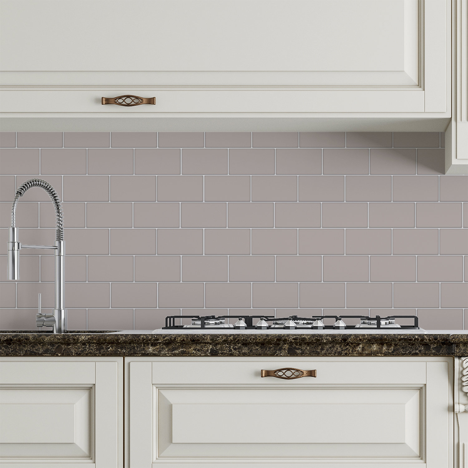 17 Stories Edil 28.5cm x 14cm PVC Subway Tile | Wayfair.co.uk