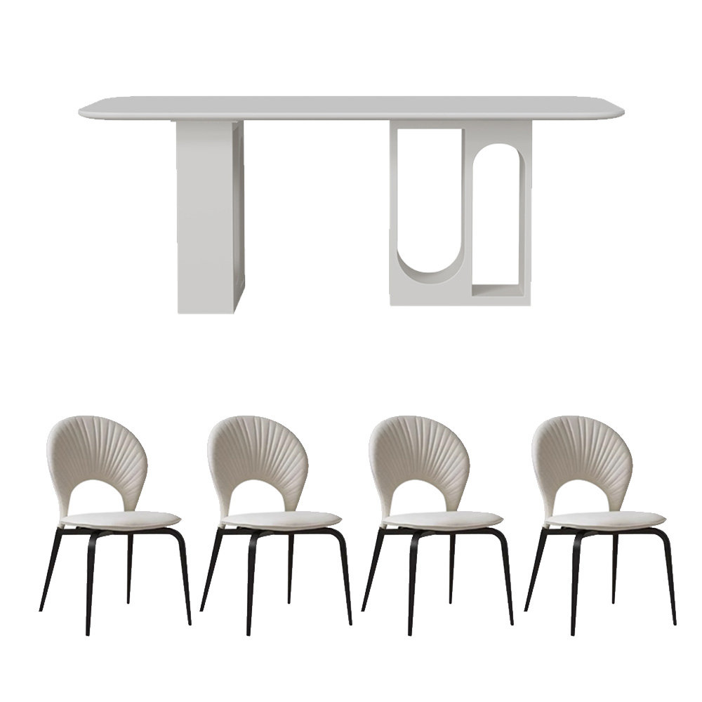 MRzenghong Superior sintered stone dining table set | Wayfair