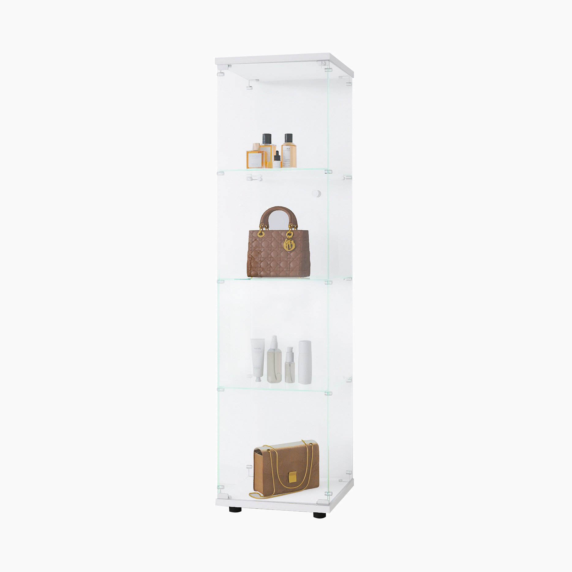 Latitude Run® 64.7'' H x 16.7'' W Metal Trophy Display Case | Wayfair