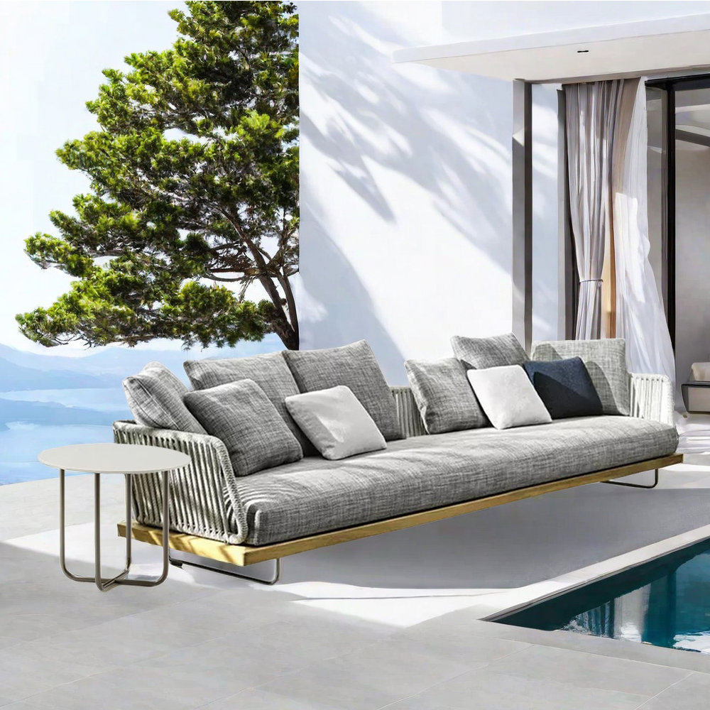 Hokku Designs Shatasha 3 - Person Outdoor Seating Group with Cushions ...