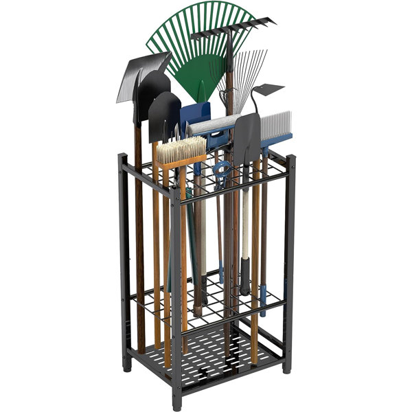 WFX Utility™ Golitz Garden Tool Organizer, Yard Tool Tower Rack for ...