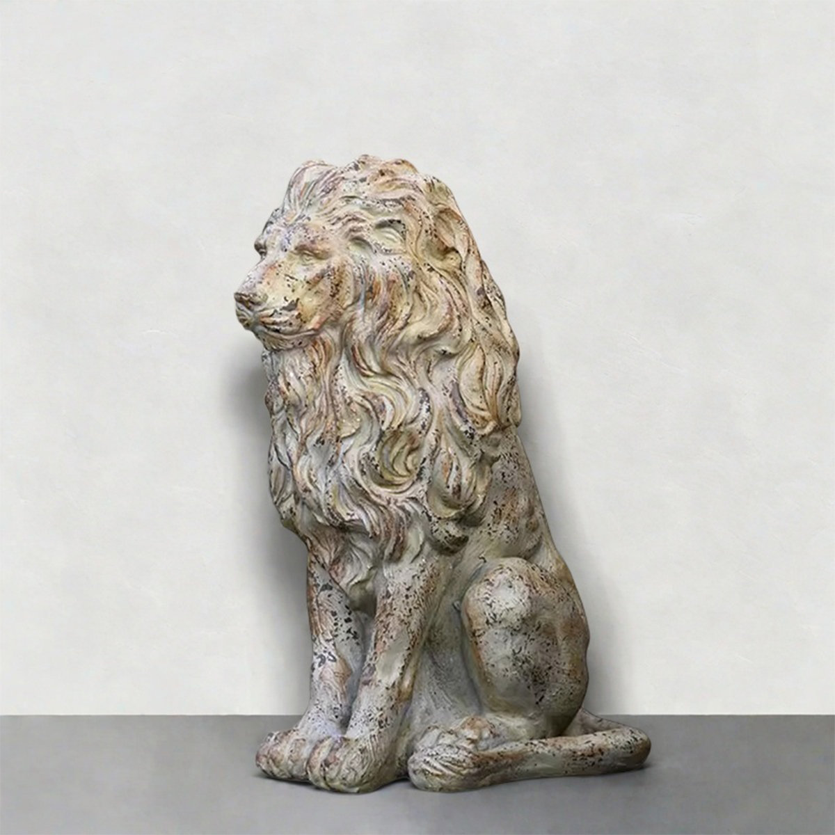 Bloomsbury Market Garden Ornaments Patio Outdoor Lion Ornaments ...