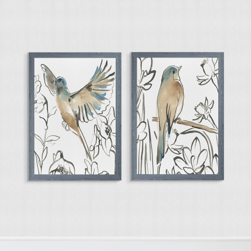 Laurel Foundry Modern Farmhouse " Songbird Meadow III " by Vincent Van ...