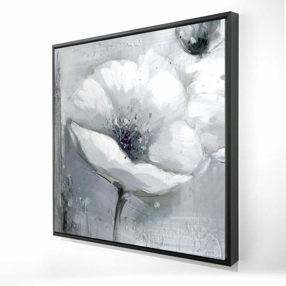 Begin Edition International Inc. Grayscale Flowers - Modern Framed ...