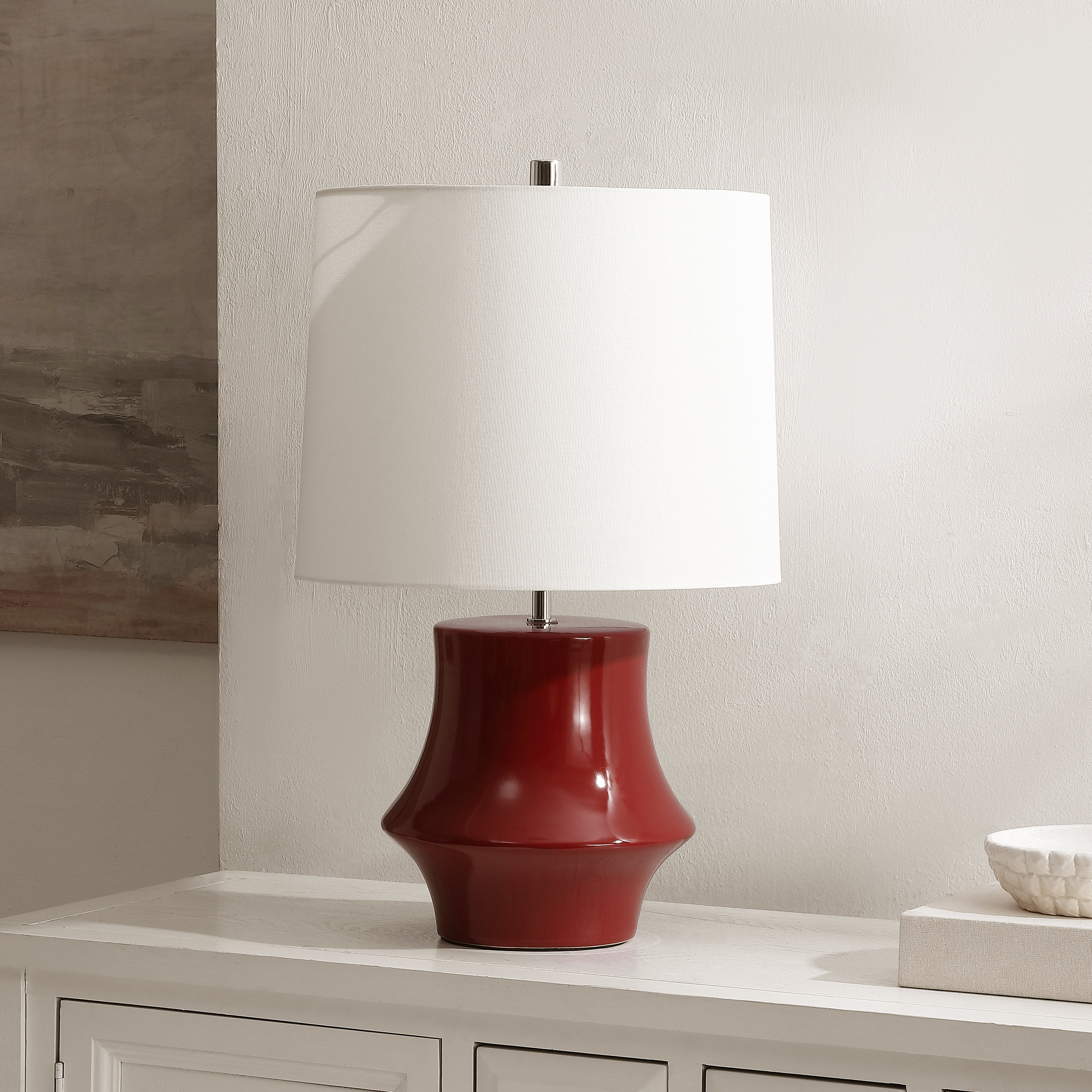 Latitude Run® Ryder 22 Inch Ceramic Table Lamp | Wayfair