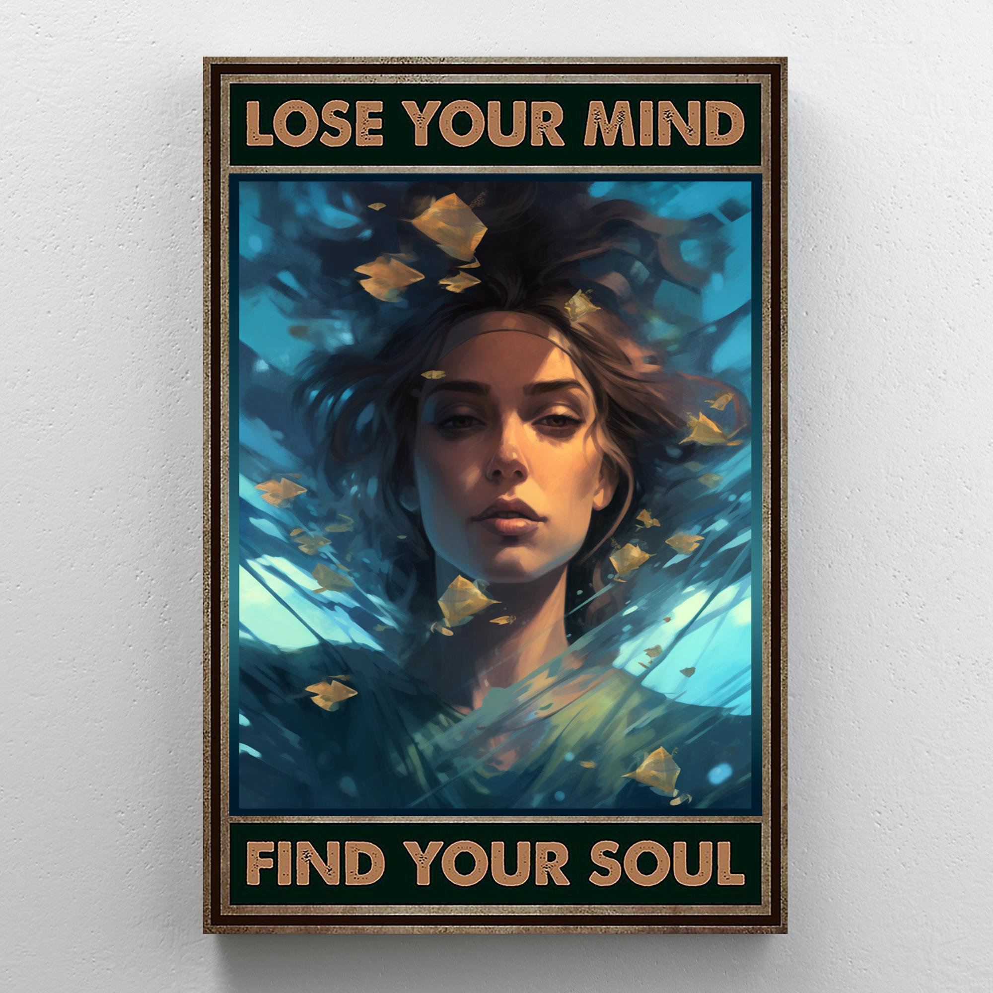 Trinx Woman Lose Your Mind - 1 Piece Rectangle Graphic A Woman Lose ...