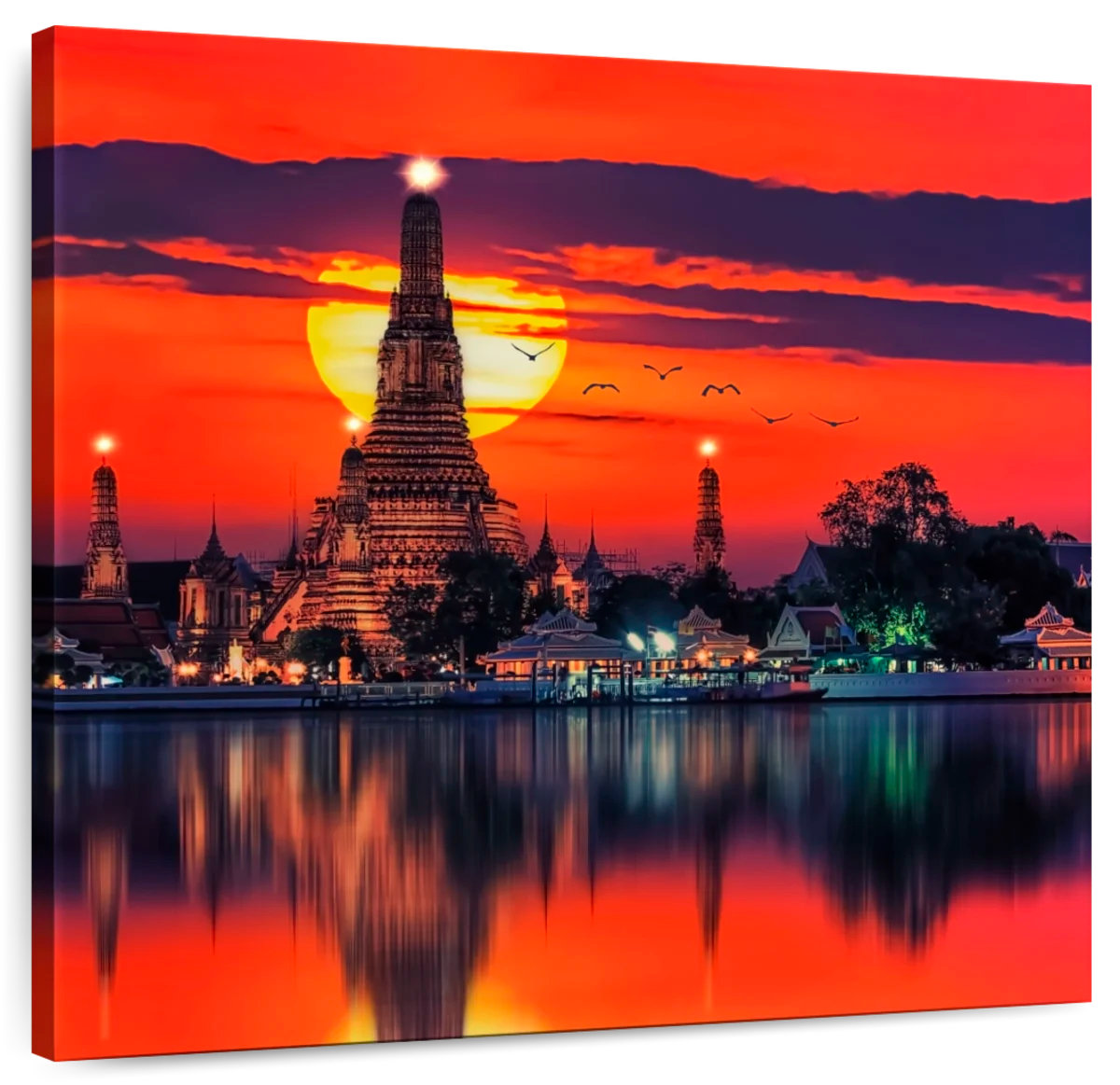 Ebern Designs Wat Arun Temple In Bangkok Thailand II - Wayfair Canada