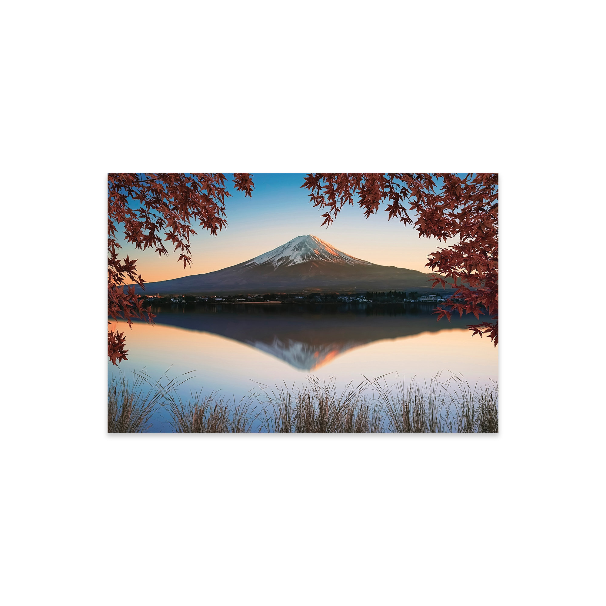 Millwood Pines Mount Fuji On Plastic/Acrylic by Manjik Pictures ...